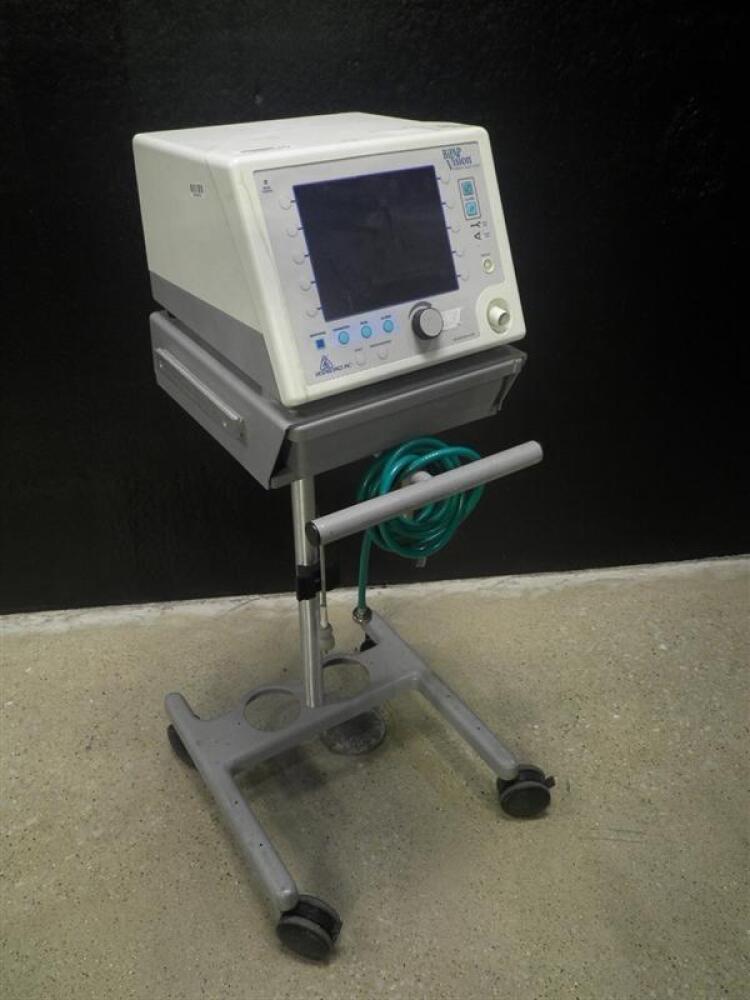 RESPIRONICS BIPAP VISION VENTILATORY SUPPORT SYSTEM ON ROLLING STAND