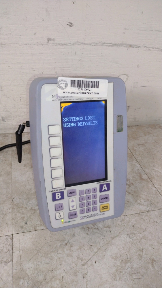 IRADIMED MRIDIUM MRI INFUSION SYSTEM