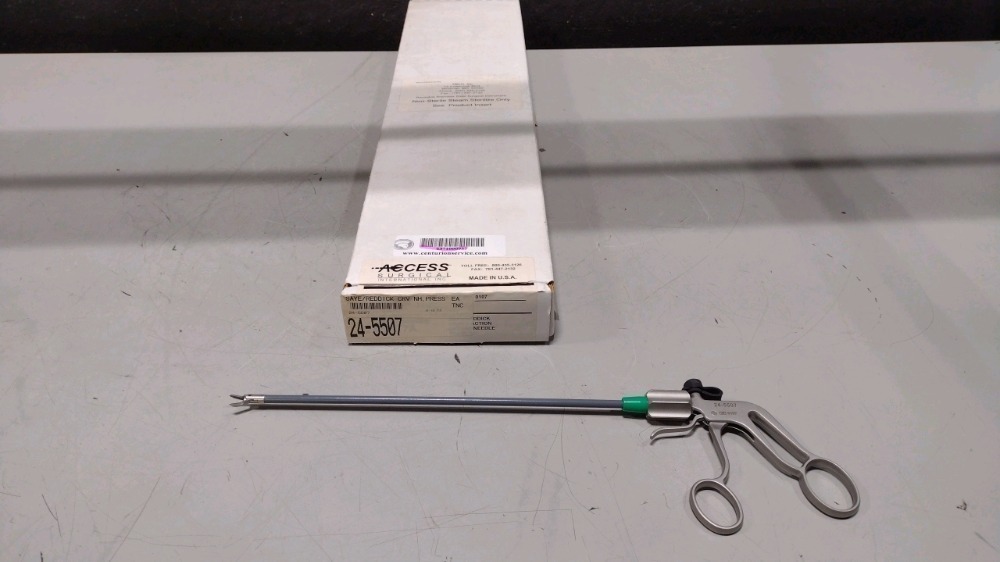 SYMMETRY NEEDLE HOLDER, SAYE REDDICK, CURVED, PRESSURE LOCK HANDLE, 5 ...