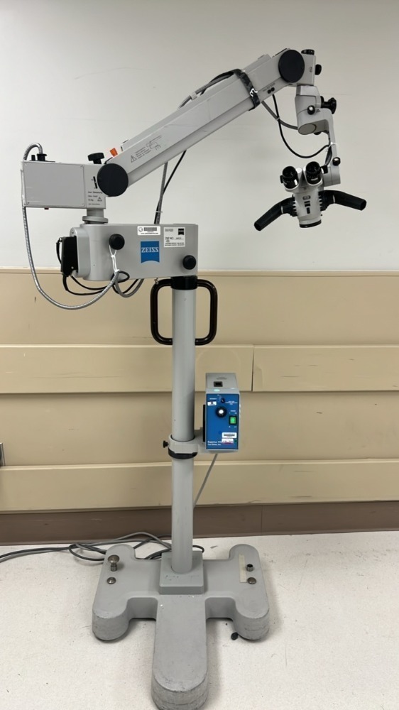ZEISS OPMI ORL SURGICAL MICROSCOPE WITH SUPERLUX 175 LIGHT SOURCE