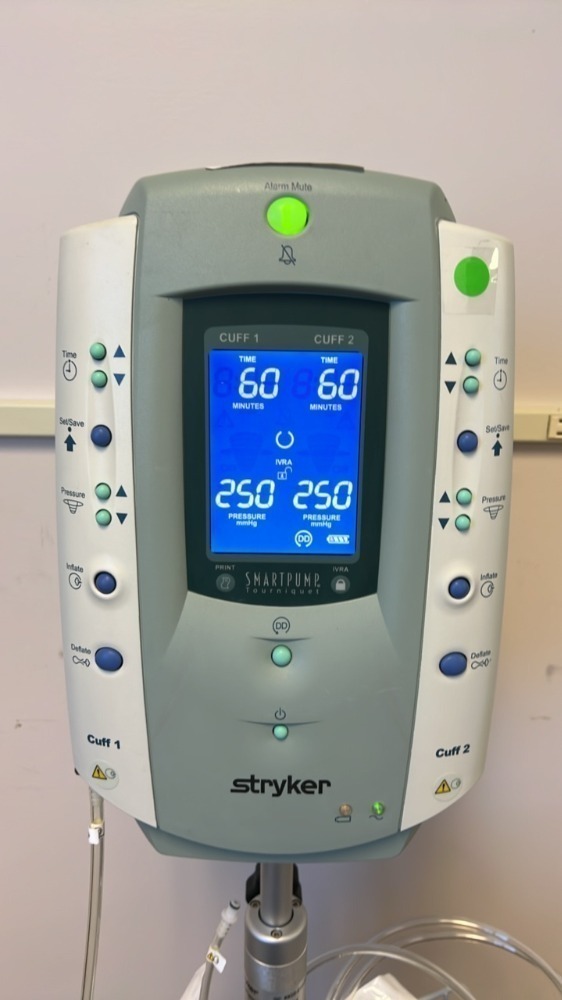 STRYKER SMARTPUMP REF 5920-011-000 DUAL CHANNEL TOURNIQUET SYSTEM ON ...