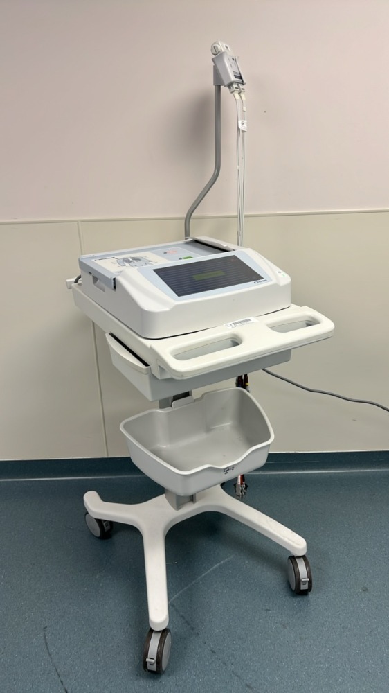 MORTARA ELI 280 ECG SYSTEM WITH WELCH ALLYN WAM ECG ACQUISITION MODULE ...