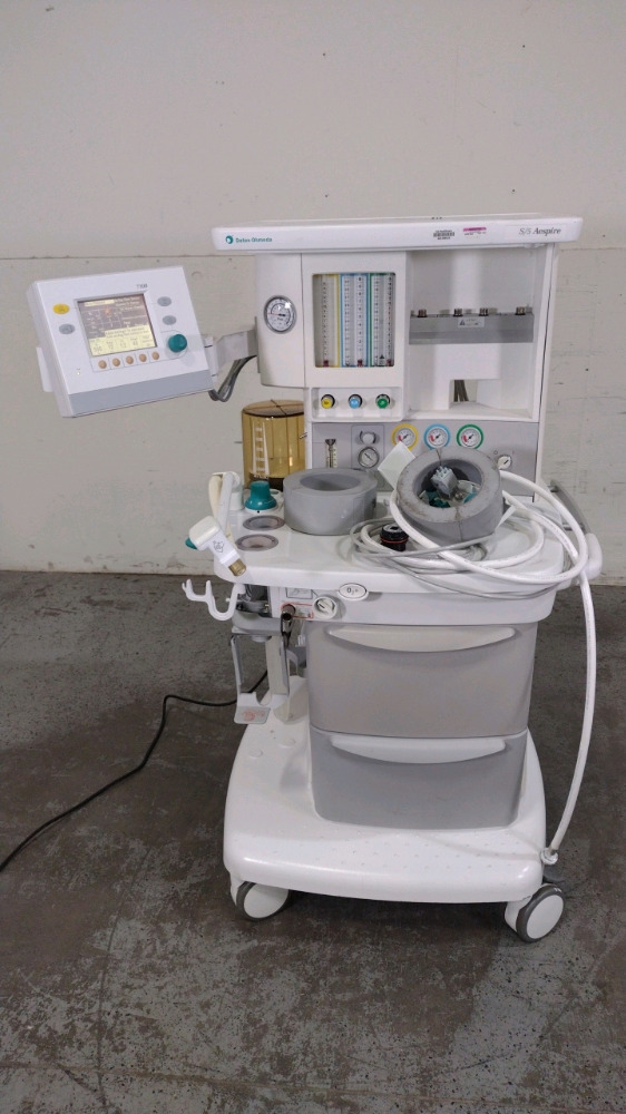 DATEX-OHMEDA S/5 AESPIRE ANESTHESIA MACHINE (7100 VENTILATOR, SOFWARE ...