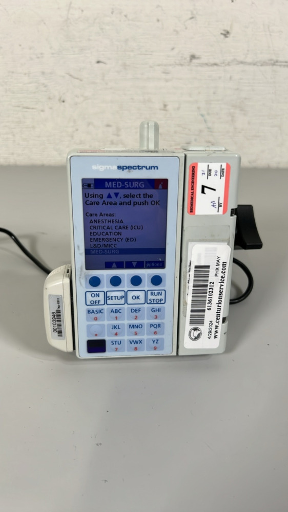 SIGMA SPECTRUM INFUSION PUMP
