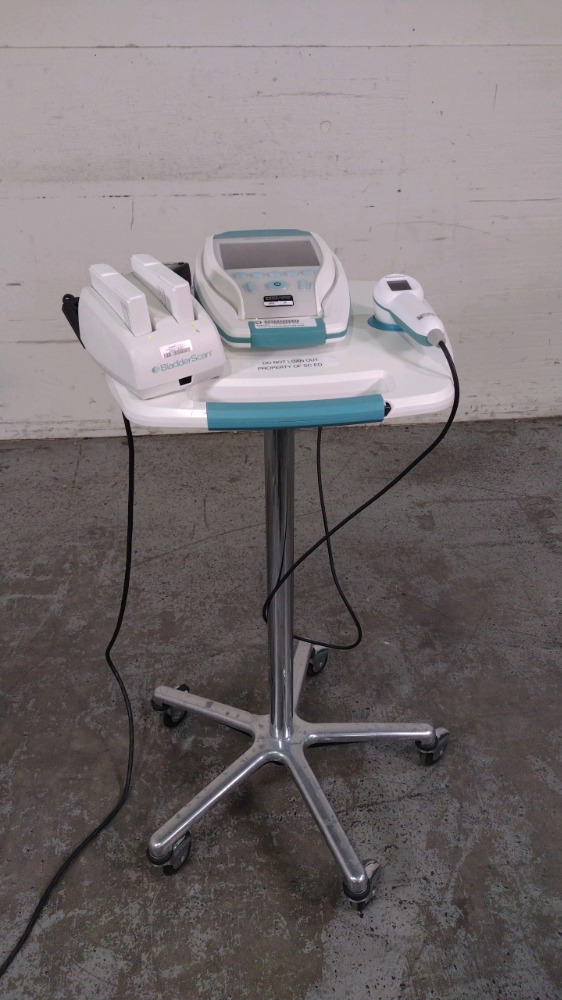 VERATHON BVI 9400 BLADDER SCANNER WITH PROBE (E570-0351) ON ROLLING STAND