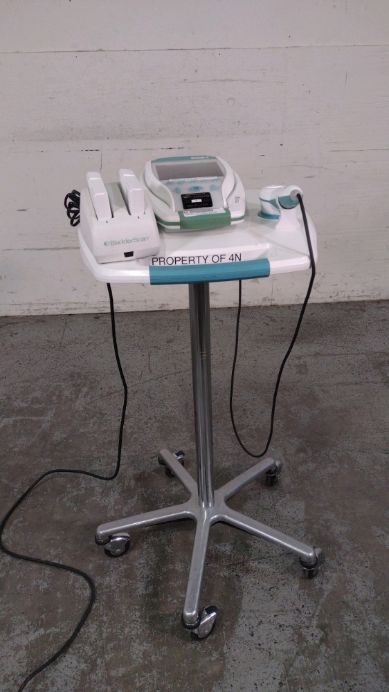 VERATHON BVI 9400 BLADDER SCANNER WITH PROBE (E570-0351) ON ROLLING STAND
