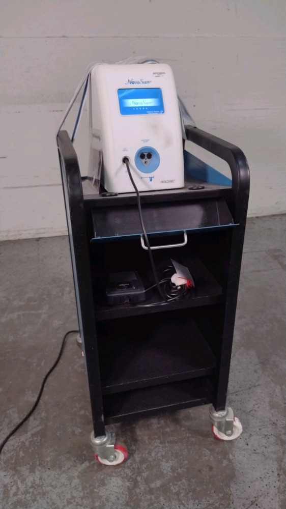 HOLOGIC NOVASURE MODEL 10 RF CONTROLLER ON ROLLING CART