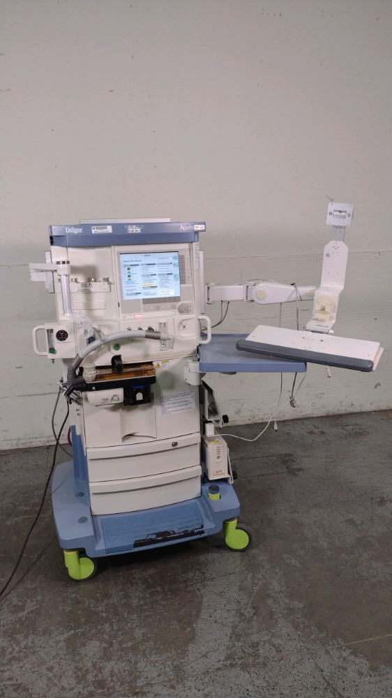 DRAGER APOLLO ANESTHESIA MACHINE (SW 4.53.05)(MAN. SPONT., VOL. MODE ...