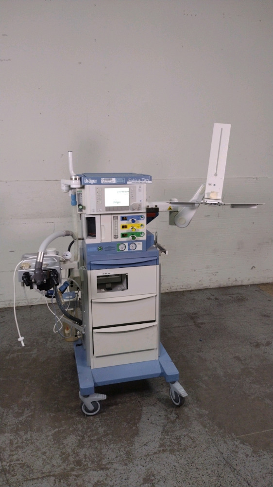 DRAGER FABIUS TIRO ANESTHESIA MACHINE (SW 3.37A)(VOLUME CONTROL ...