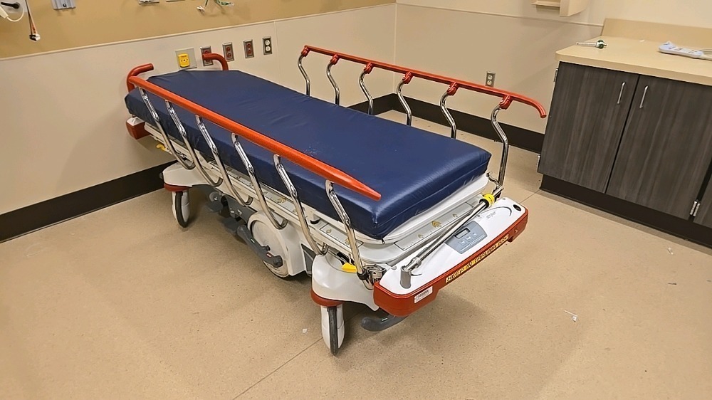 STRYKER 1105 PRIME SERIES BIG WHEEL STRETCHER WITH DIGITAL WEIGH ...