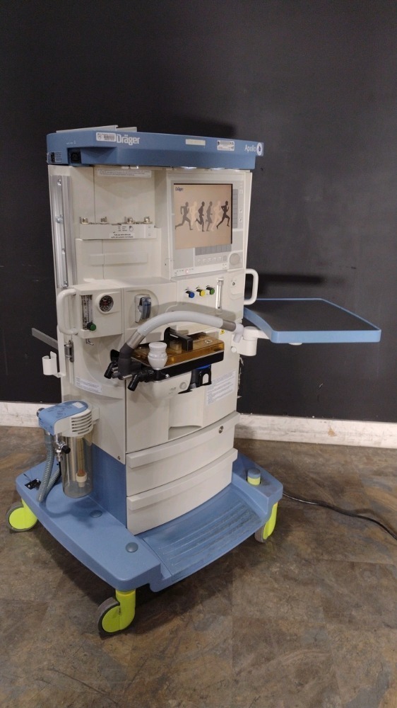 DRAGER APOLLO ANESTHESIA MACHINE (SW 4.53.05)(PRESSURE SUPPORT ...