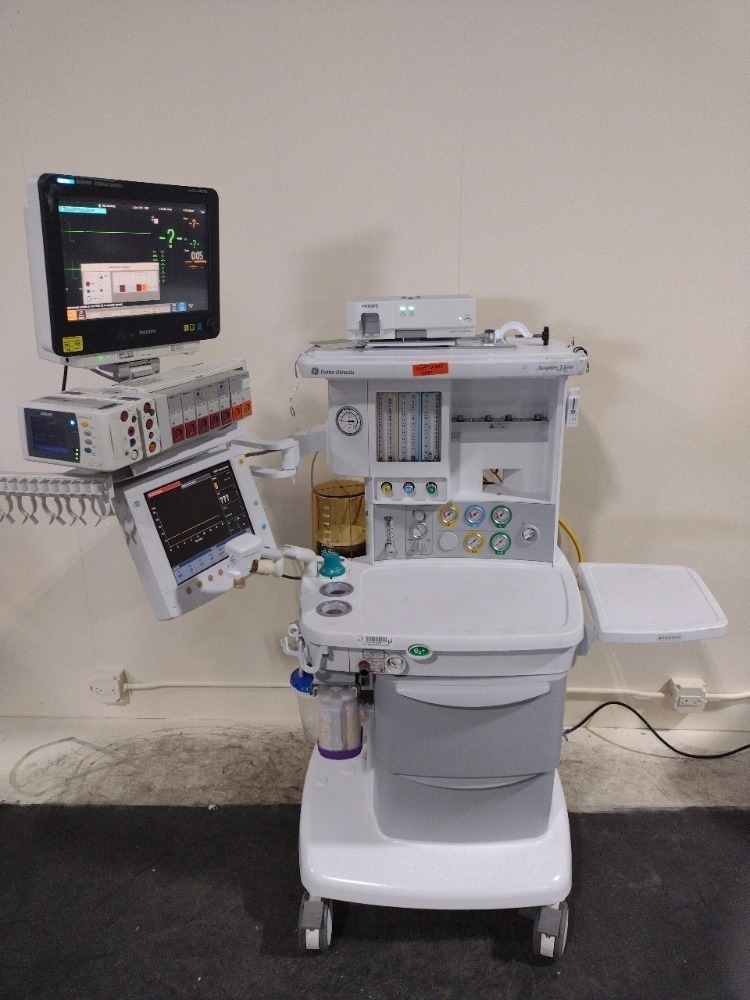 GE DATEX-OHMEDA AESPIRE VIEW ANESTHESIA MACHINE WITH (06.30 SOFTWARE ...