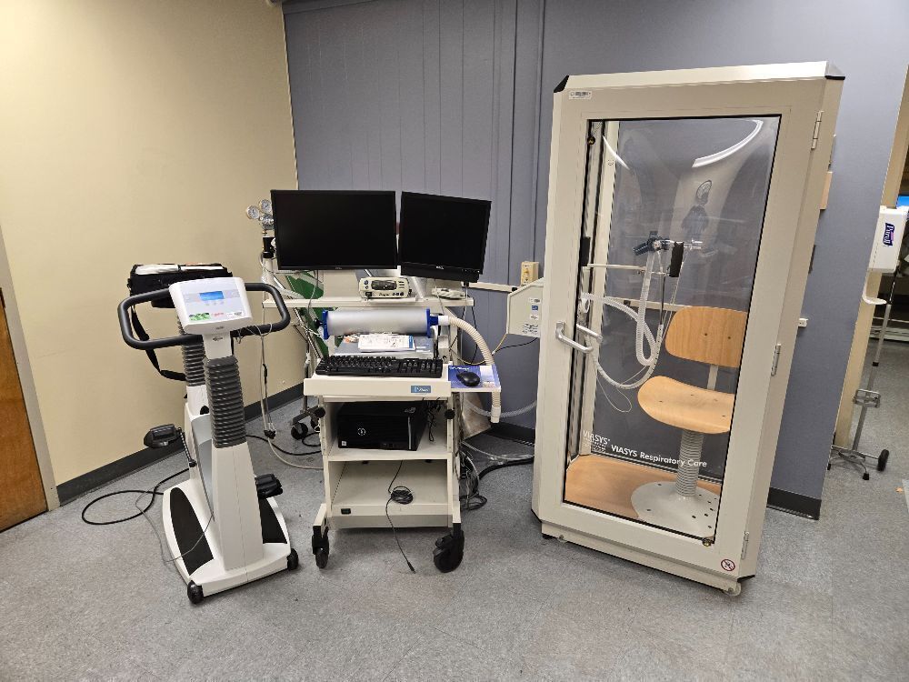 SENSORMEDICS VMAX ENCORE 229C PFT LUNG ANALYZER WITH BOOTH, VIASPRINT ...