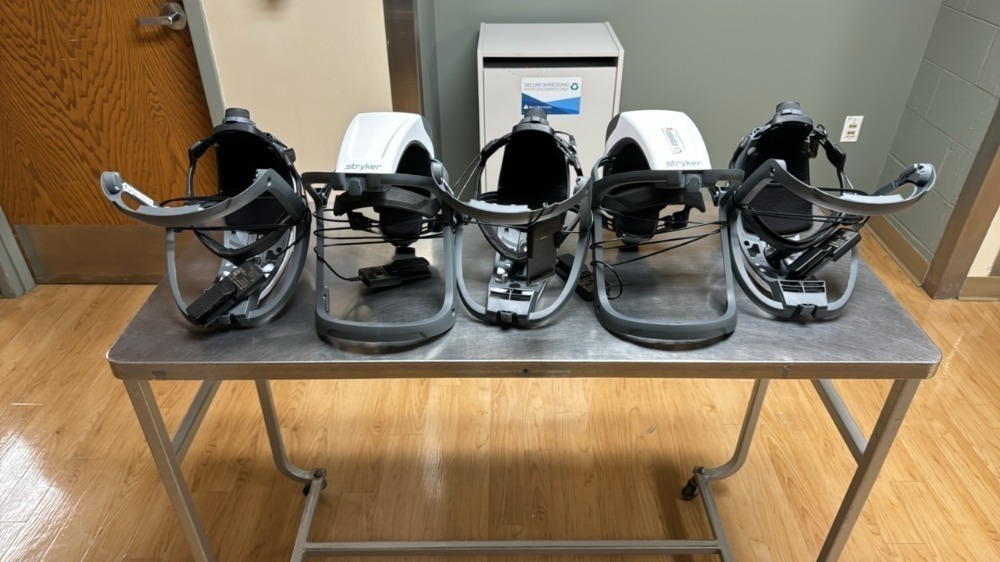 STRYKER T7 0416-600-000 SURGICAL HELMETS (QTY. 5) LOCATED AT 2100 ...