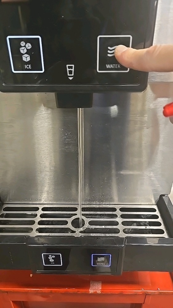 HOSHIZAKI DCM-271BAH ICE MAKER/ WATER DISPENSER WITH CART LOCATED AT ...