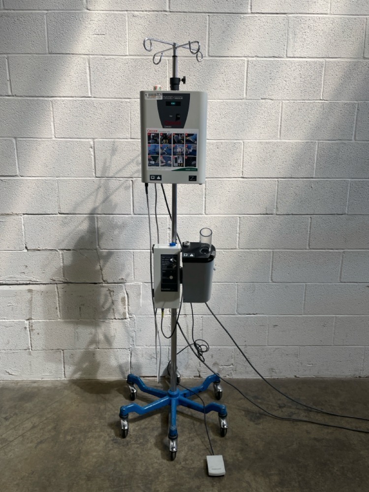 FLOWCARDIA BARD GEN200 VASCULAR GENERATOR ON ROLLING STAND INCLUDES ...