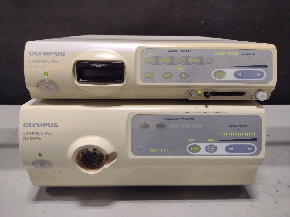 OLYMPUS ENDOSCOPY SYSTEM TO INCLUDE VISERA OTV-S7 PRO VIDEO PROCESSOR ...