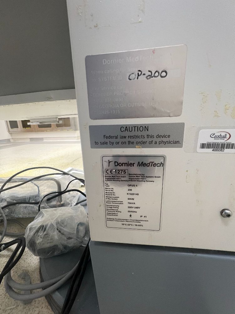 Dornier MedTech Urology Imaging System