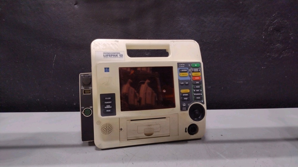 MEDTRONIC/PHYSIO-CONTROL LIFEPAK 12 BIPHASIC DEFIB WITH PACING, 12 LEAD ...