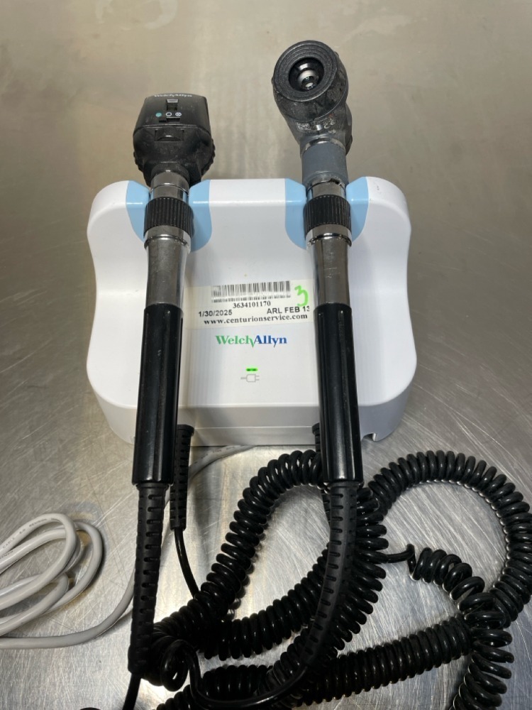 WELCH ALLYN 408282 WALL TRANSFORMER W DUAL HANDLES W 2 HEADS