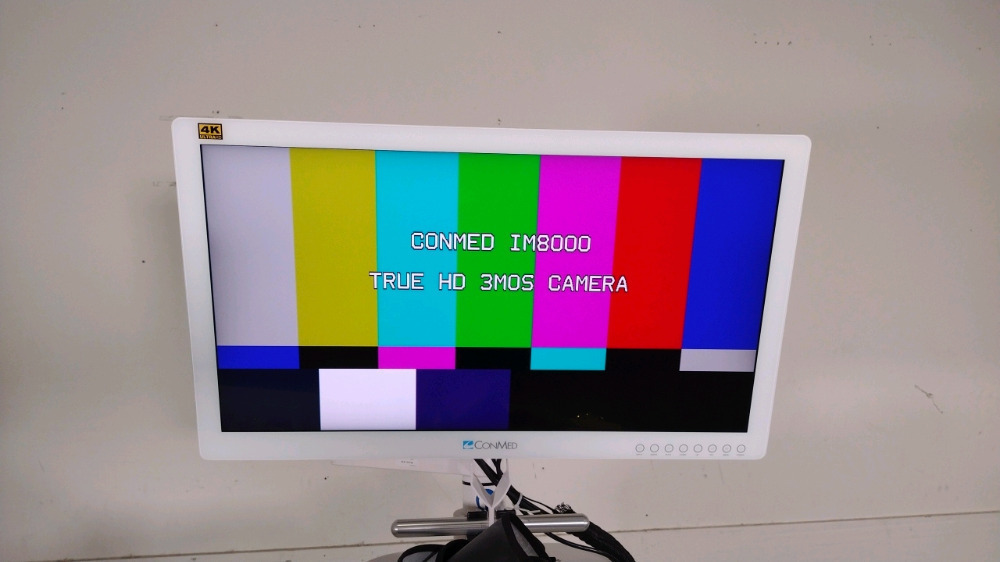 CONMED IM8000 ENDOSCOPY SYSTEM TO INCLUDE: IM1800 CAMERA CONTROL UNIT, LS8000 LIGHT SOURCE ...