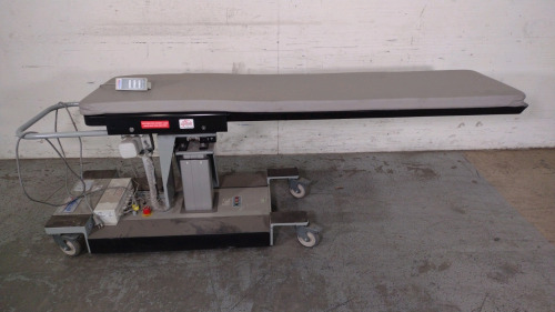 MORGAN MEDESIGN BASIC 1A IMAGING TABLE WITH HAND CONTROL (SN 270111)