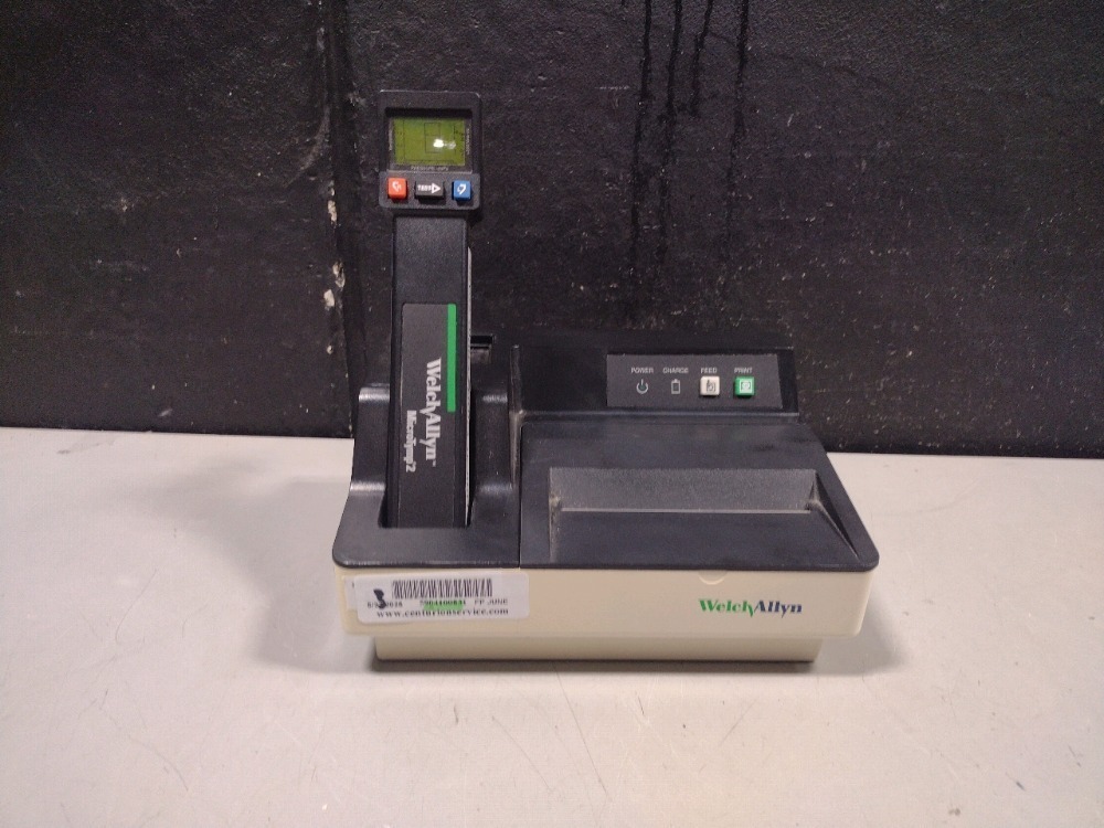 WELCH ALLYN MICROTYMP 2 PORTABLE TYMPANOMETRIC INSTRUMENT WITH 71170 ...