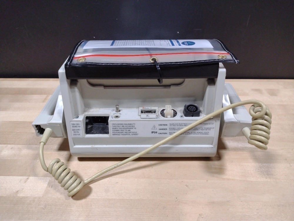 ZOLL M SERIES DEFIB WITH PACING, 3 LEAD ECG, SPO2, ANALYZE, PADDLES ...