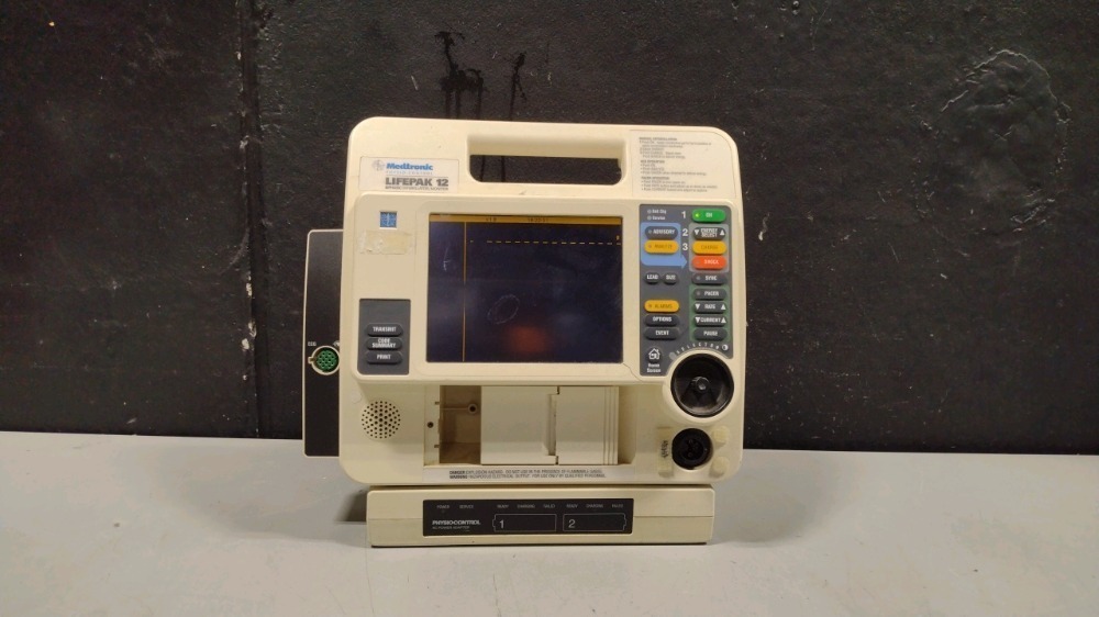 MEDTRONIC/PHYSIO-CONTROL LIFEPAK 12 DEFIB WITH PACING, 3 LEAD ECG, ANALYZE