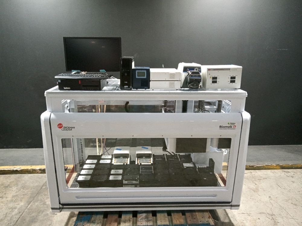 BECKMAN COULTER BIOMEK I7 AUTOMATED WORKSTATION (THIS LOT IS FROM THE ...