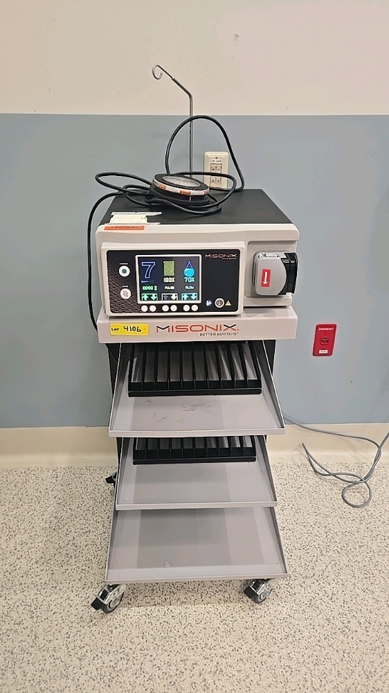 MISONEX ULTRASONIC SURGICAL ASPIRATOR SYSTEM/GENERATOR W/ FOOTSWITCH ON ...