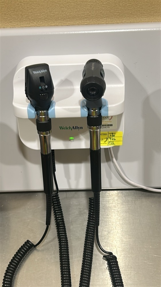WELCH ALLYN GS 777 WALL TRANSFORMER W/ 2 HEADS (1-23810 ...