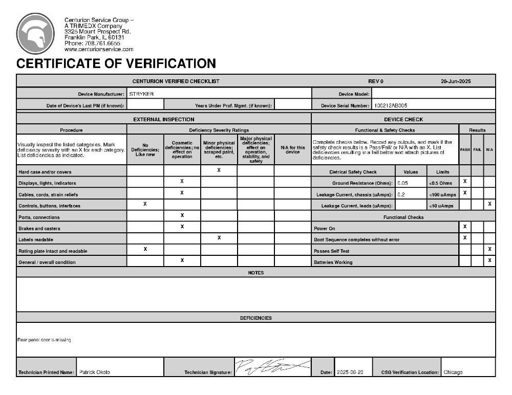 STRYKER ENDOSCOPY SYSTEM TO INCLUDE 1488 HD CAMERA CONTROL UNIT, L9000 ...