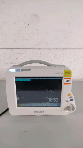 PHILIPS INTELLIVUE MP30 PATIENT MONITOR WITH MULTI-PARAMETER MODULE ...