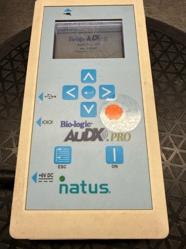 NATUS BIOLOGIC AUDX PRO HANDHELD HEARING ANALYZER