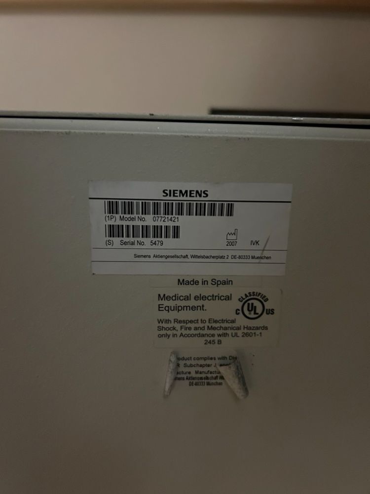 2006 Siemens Analog Axiom Luminos TF