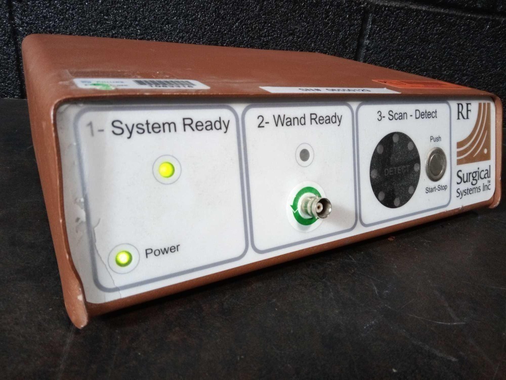 SURGICAL SYSTEMS INC. 100A RF SURGICAL DETECTION SYSTEM