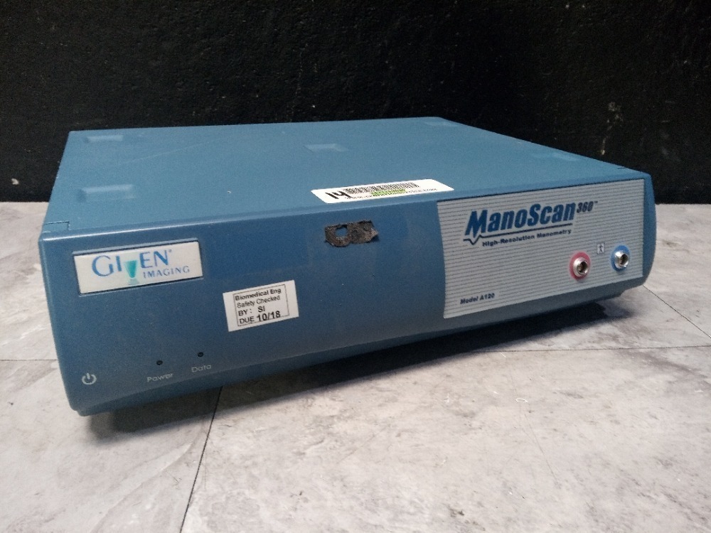 GLEN IMAGING MANOSCAN 360 A120 HIGH-RESOLUTION MANOMETRY SYSTEM