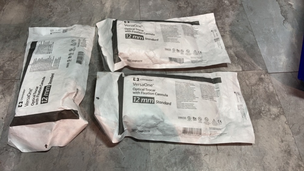 COVIDIEN LP BLADELESS OPTICAL TROCAR WITH FIXATION CANNULA EXP DATE: 04 ...