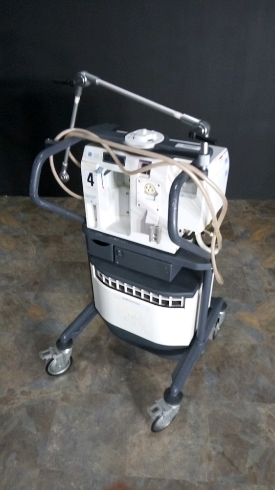 NELLCOR PURITAN BENNET 840 VENTILATOR WITH COMPRESSOR ON ROLLING STAND ...
