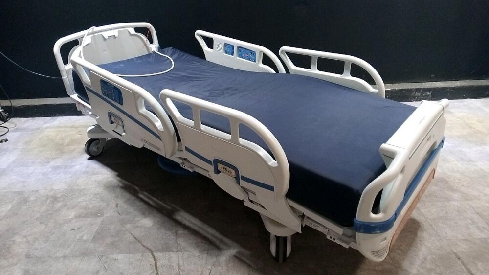 STRYKER 3002 S3 HOSPITAL BED WITH HEAD & FOOTBOARD (CHAPERONE WITH ZONE ...