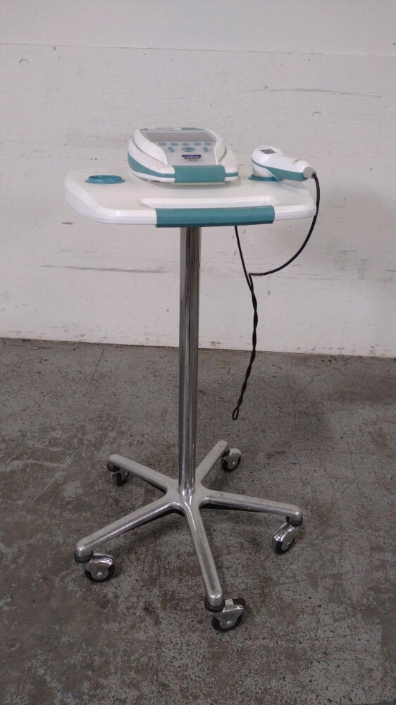 VERATHON BVI 9400 BLADDER SCANNER WITH PROBE (0570-0351) ON ROLLING STAND